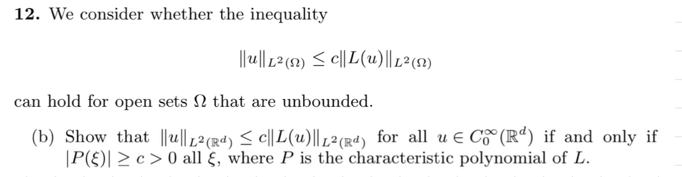 Solved I've understood the → (only if part) of the question. | Chegg.com