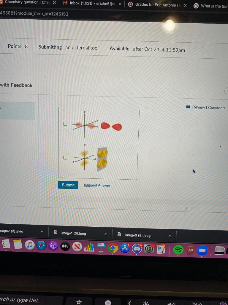 Solved Points 8 Submitting an external tool Available after | Chegg.com