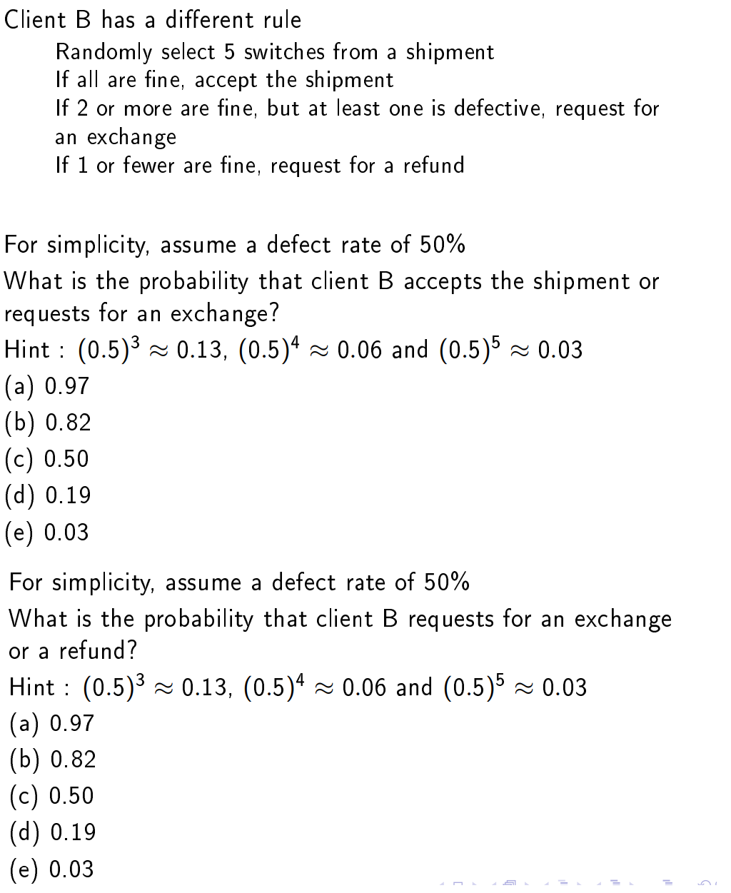 Solved You are a quality engineer at a firm producing | Chegg.com