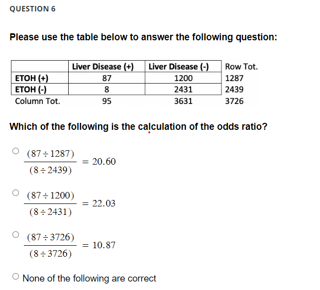 Solved Please use the table below to answer the following | Chegg.com