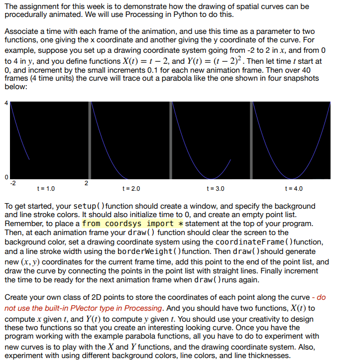 Solved The assignment for this week is to demonstrate how | Chegg.com
