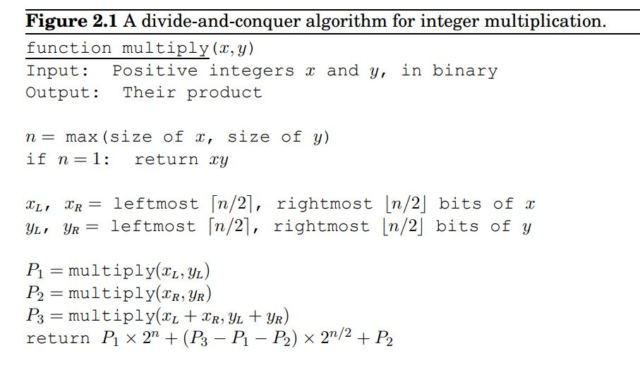  Solved Use Divide Conquer Integer Multiplication Algorithm Multiply 