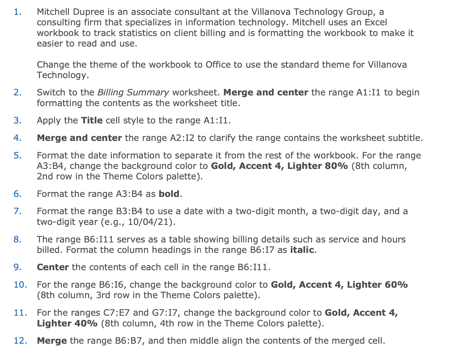 Solved 1. Mitchell Dupree is an associate consultant at the | Chegg.com