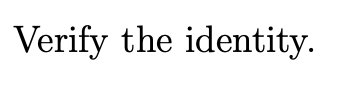 Solved Verify the identity. sin (1+y) cos (x - y) cot x + | Chegg.com
