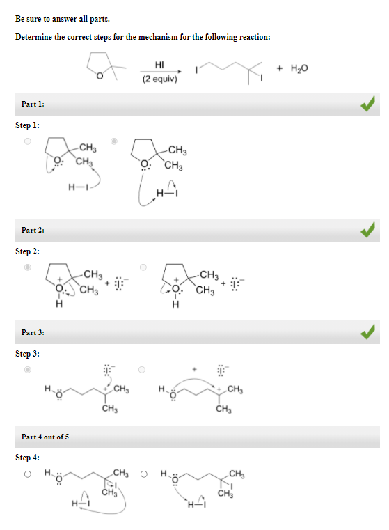 Solved Be sure to answer all parts. Determine the correct | Chegg.com
