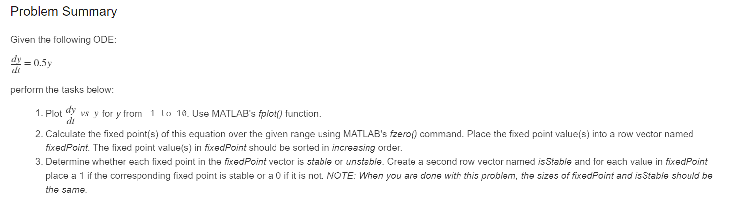 MATLAB HELP PELASE | Chegg.com MATLAB HELP PELASE | Chegg.com
