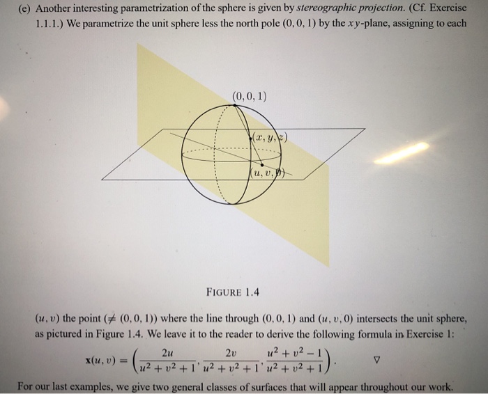 Solved 1. Derive the formula given in Example 1(e) for the | Chegg.com