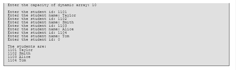Solved Write C++ programs that . Implement the class Student | Chegg.com