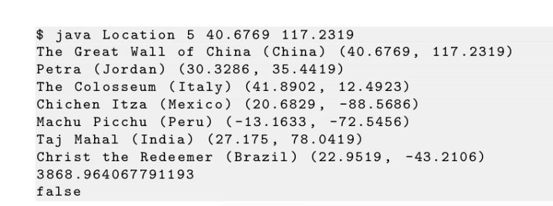 Solved Problemgeo Location Implement An Immutable Date 0805