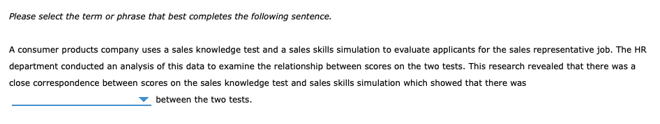 Use your knowledge of the selection process to | Chegg.com