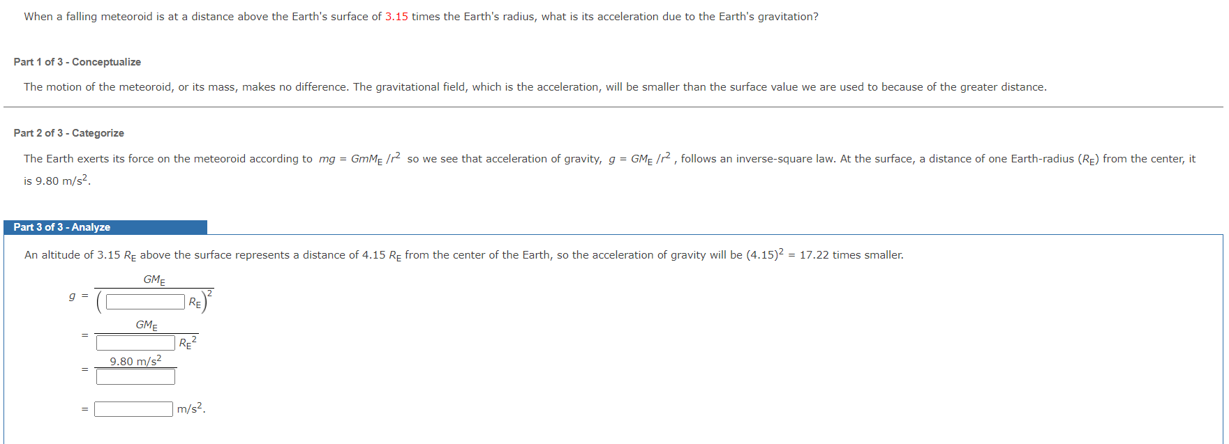 Solved Part 1 of 3 - Conceptualize Part 2 of 3 - Categorize | Chegg.com