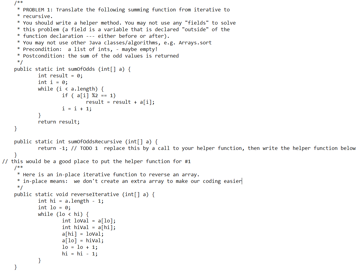 import java.util.Arrays; import stdlib.*; /** CSC300 | Chegg.com