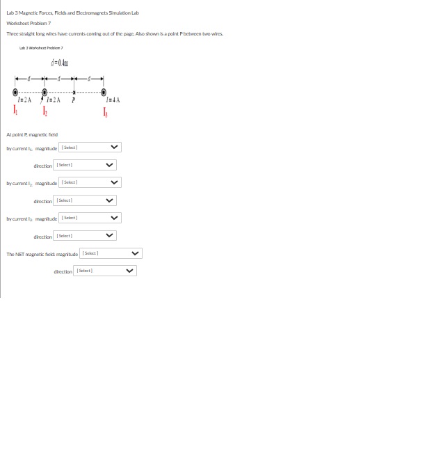 Solved PLEASE ANSWER ALL PARTS!!!! Lab 3 ﻿Magnetic Forces, | Chegg.com