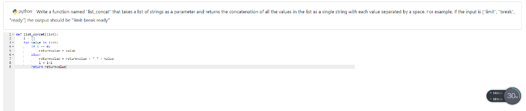 Solved python Write a function named list concar Solved python Write a function named list concar