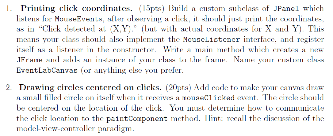 Solved How can I make my Java program fulfill the criteria | Chegg.com