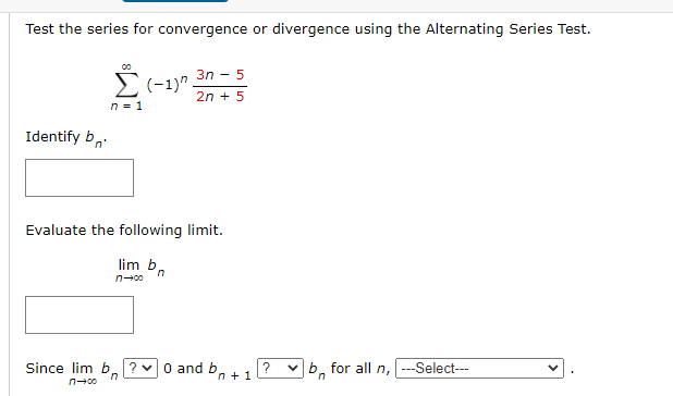 Divergence Test