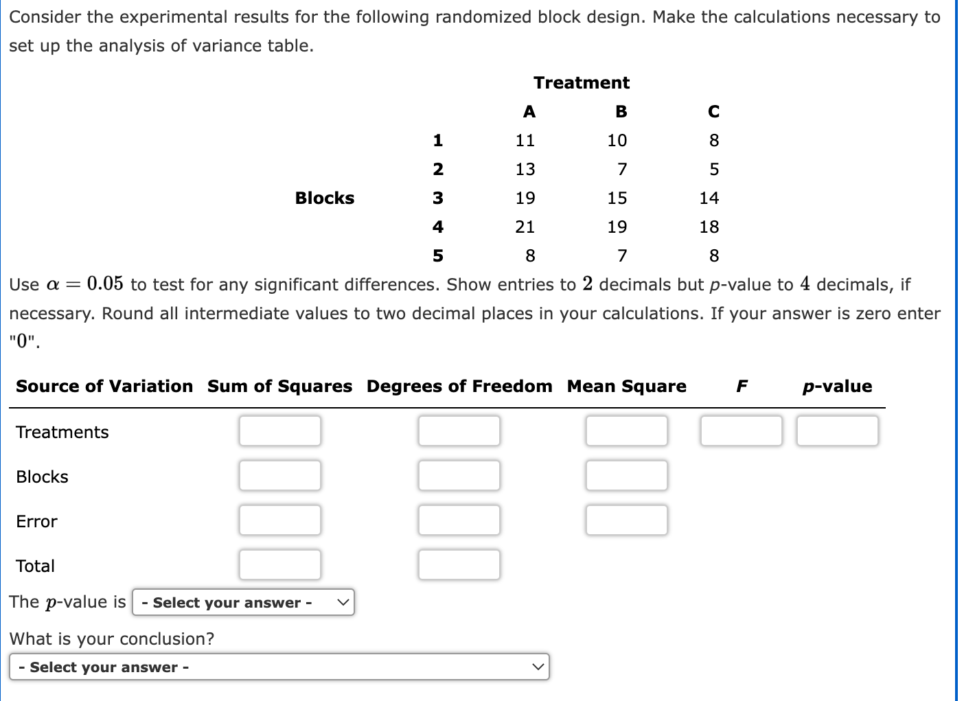 Solved Consider the experimental results for the following | Chegg.com