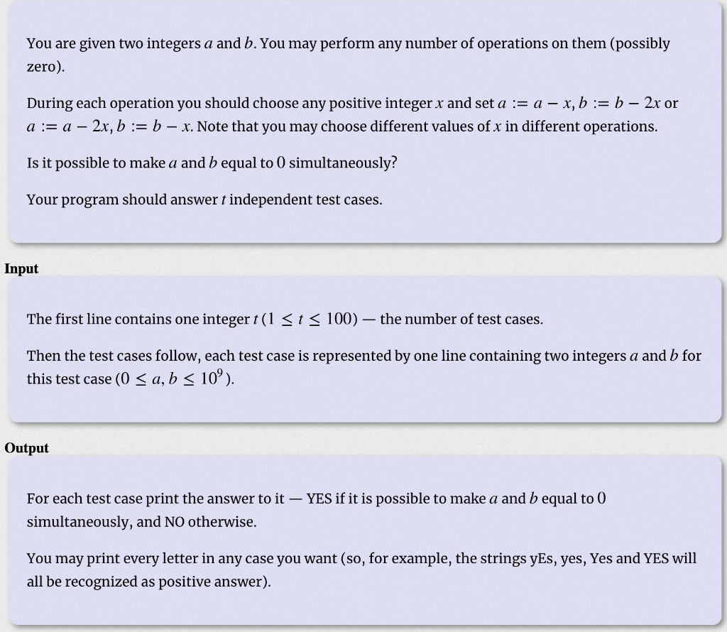 Solved You are given two integers a and b. You may perform | Chegg.com