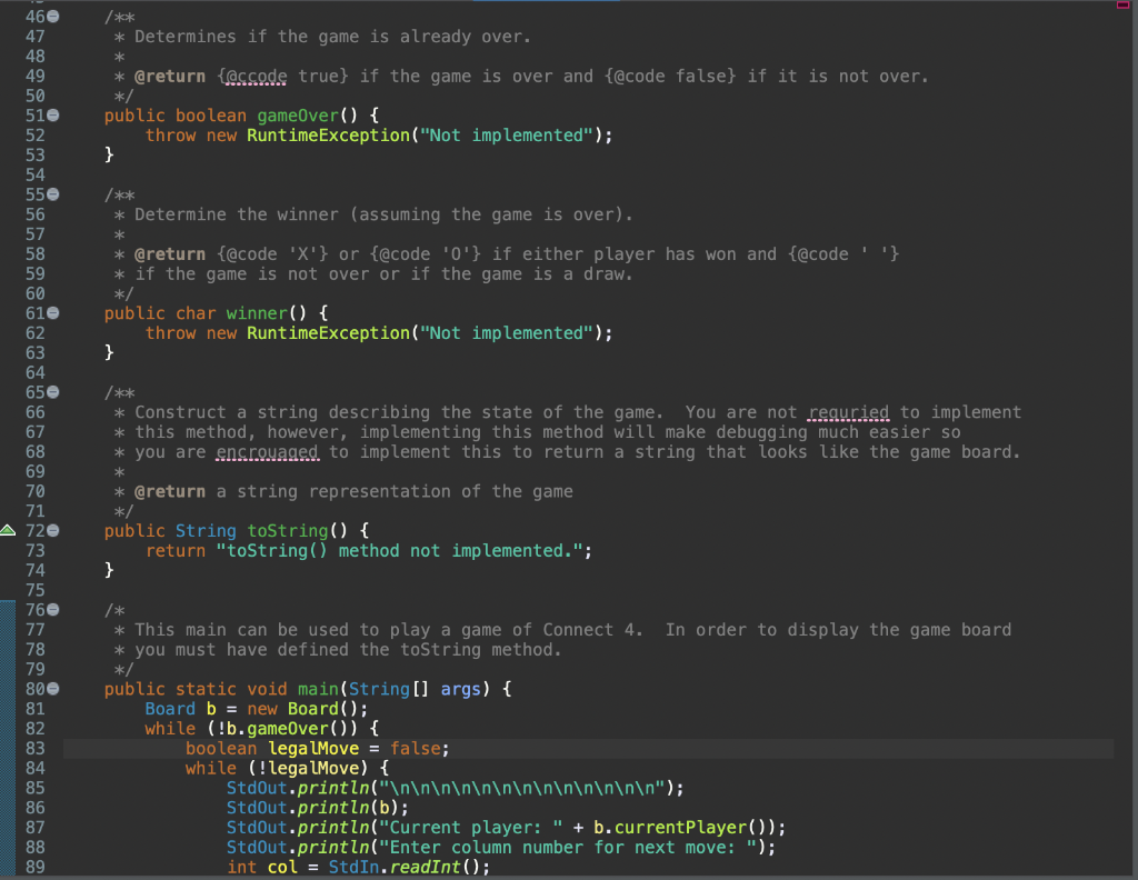 Solved * x 1 package hw3; 2 30 import | Chegg.com