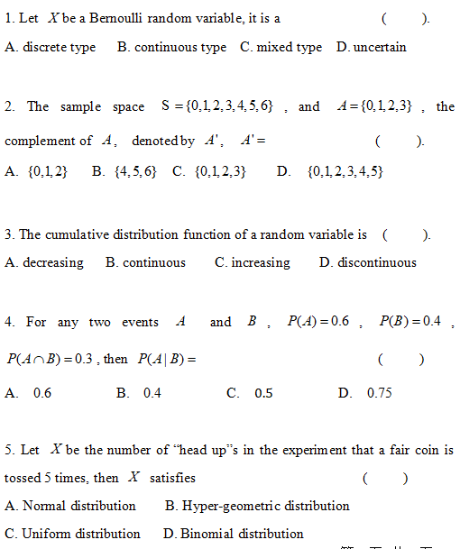 Solved A 1 Let X Be A Bernoulli Random Variable It Is A