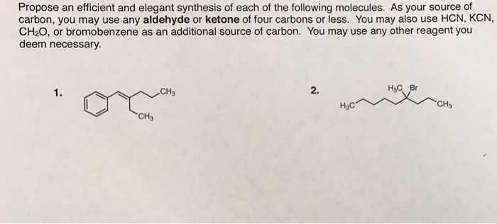 Solved Propose an efficient and elegant synthesis of each of | Chegg.com