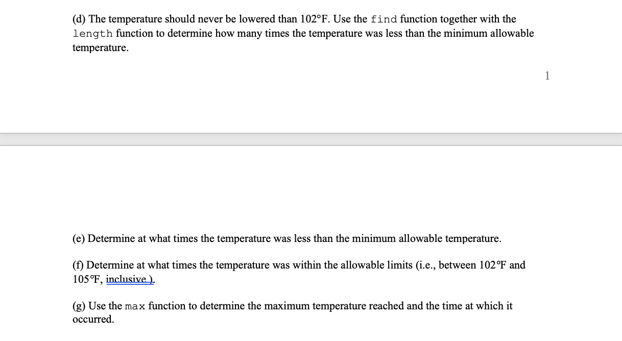 ENGR 110 Homework # 7−Sec9 A sensor that monitors the | Chegg.com