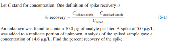 Solved Let C stand for concentration. One definition of | Chegg.com