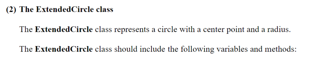 Solved It should include a method called overlap. This | Chegg.com