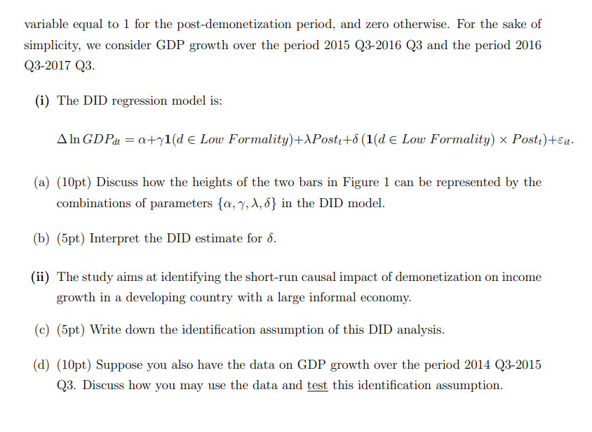 Solved Q4. (30 points) The setting is adapted from the study | Chegg.com