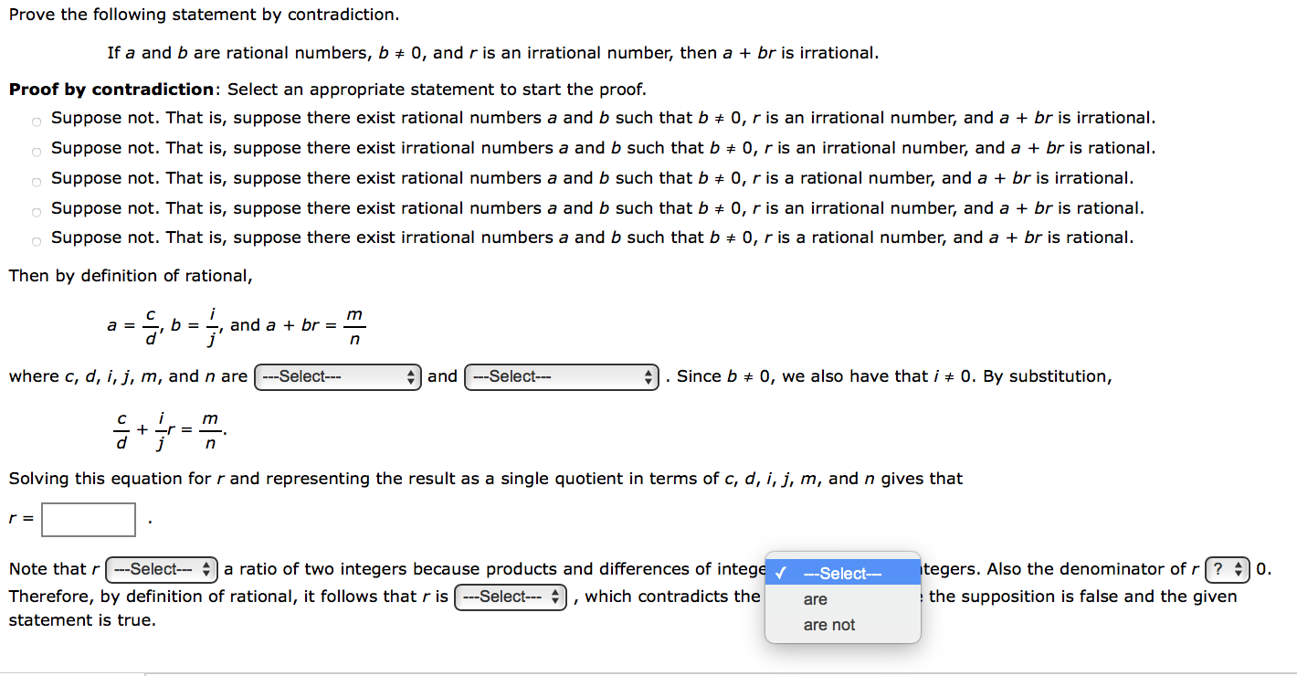 Solved Prove the following statement by contradiction. If a | Chegg.com