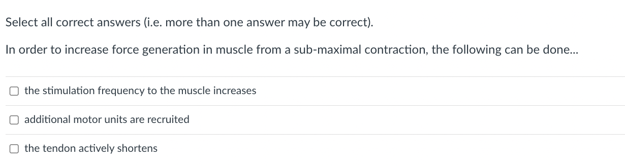 Solved Select all correct answers (i.e. more than one answer | Chegg.com
