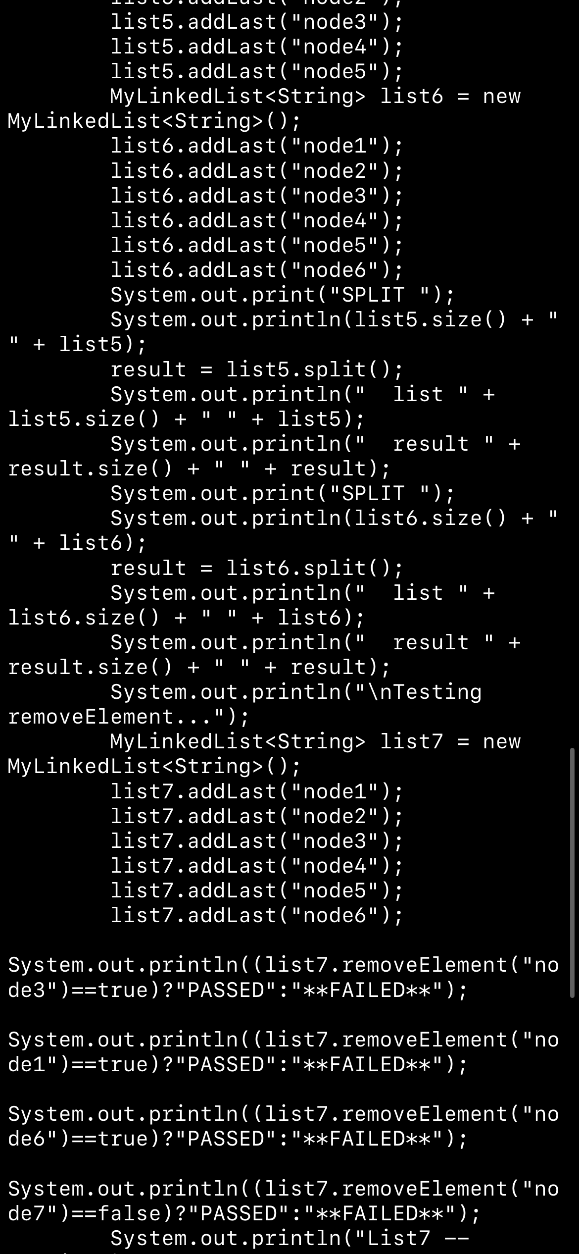 Solved PART 1: 120 points: each method 10 points | Chegg.com