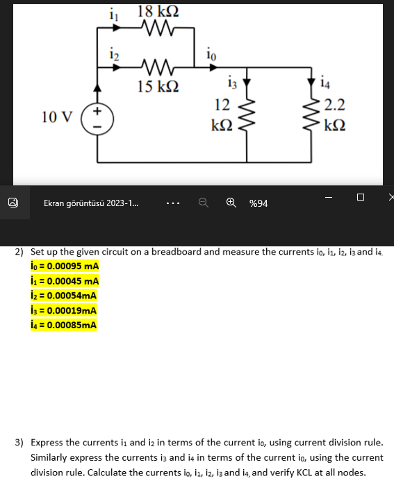 Solved I NEED VALUES NEARLY SAME WİTH SİMULATİON VALUES AS | Chegg.com