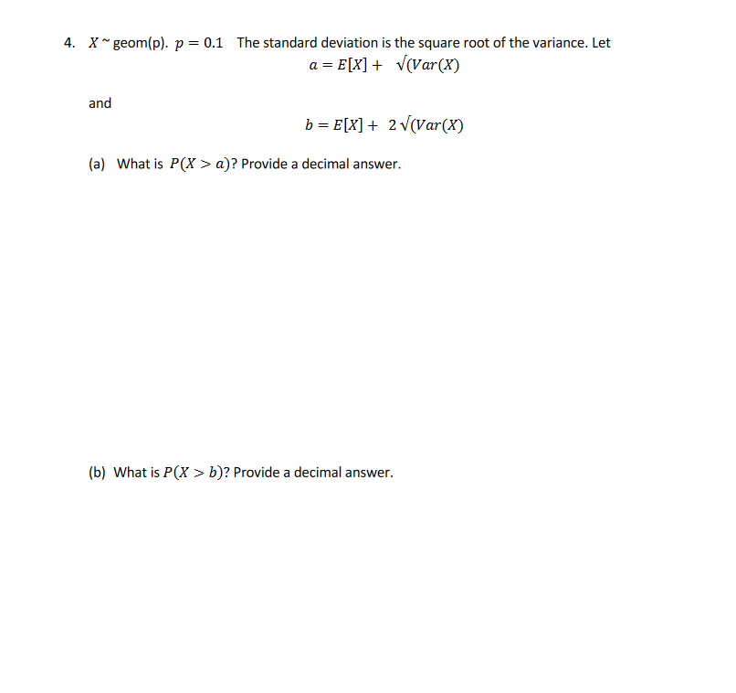 Solved 1 A X∼binomialnp Varx10021n And The