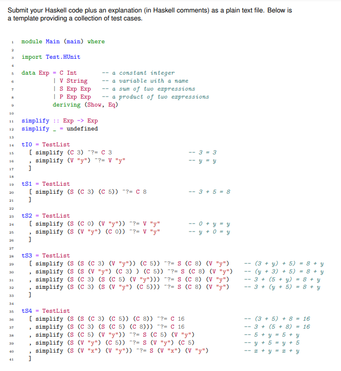 Solved Problem 11.3: integer expression simplification | Chegg.com