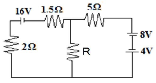 Solved Calculate the current in amperes through the resistor | Chegg.com