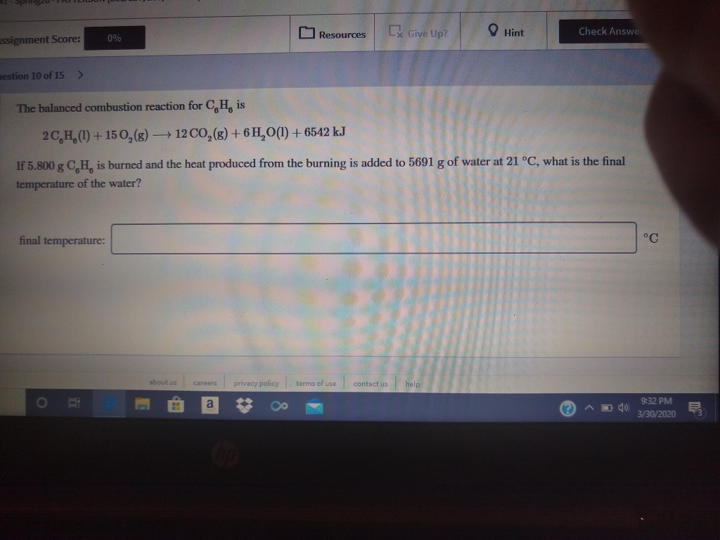 Solved ssignment Score: 09 Resources Ex Give Up? Hint Check | Chegg.com