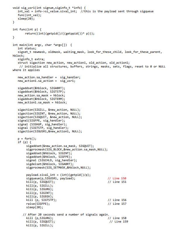 Problem 1 (points 20): PROCESSES AND SIGNALS Study | Chegg.com