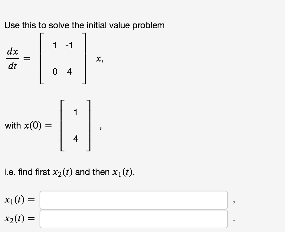 Solved (1 point) Multiplying the differential equation df 1 | Chegg.com