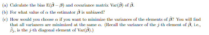 Solved Consider the multiple linear regression model: y = | Chegg.com