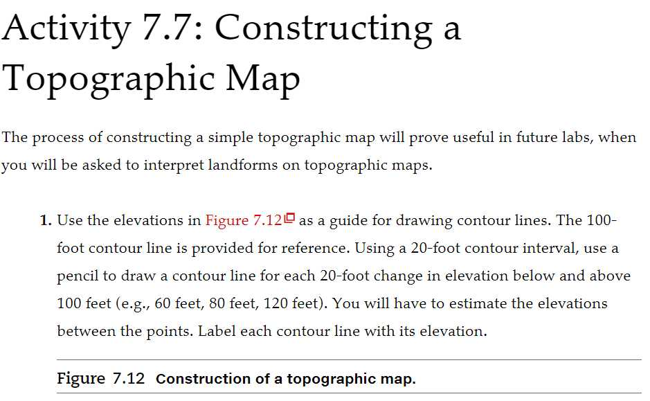 8 Steps In Constructing A Topographic Map - Map 8 Steps In Constructing A Topographic Map - Map