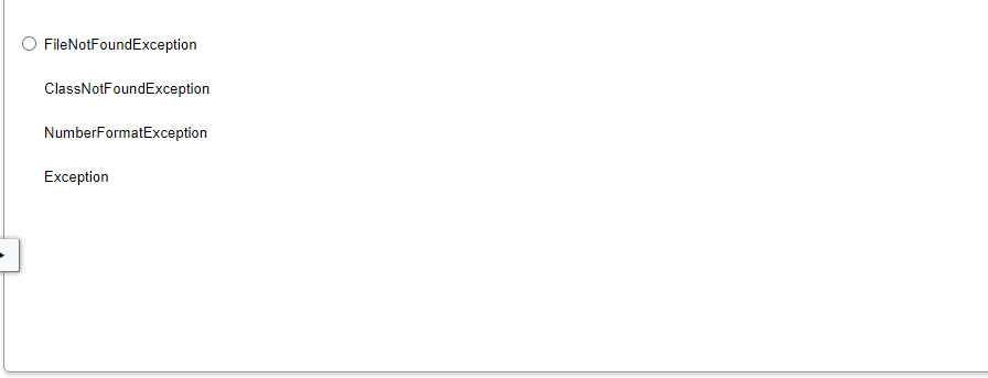 Solved public static void methodA() throws Exception \{ | Chegg.com