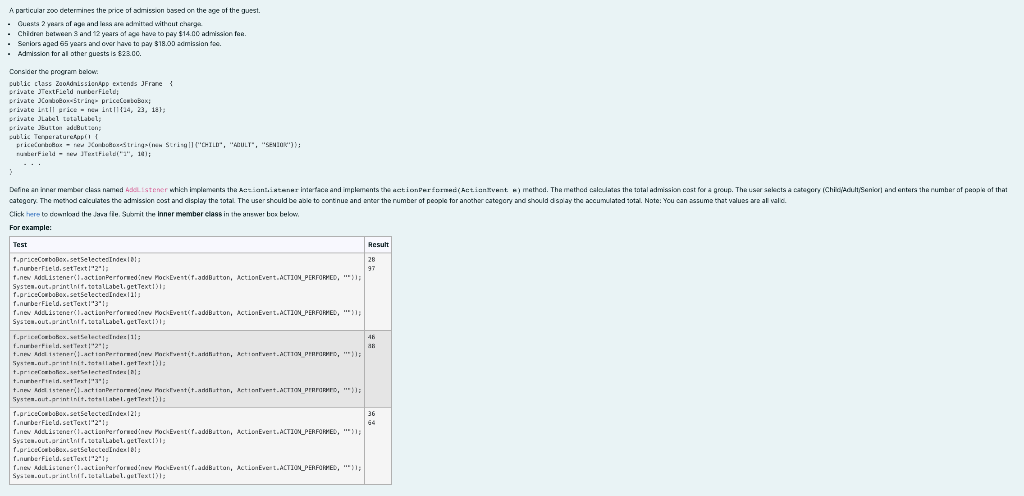 Solved A particuar 200 determines the price of scimies on | Chegg.com