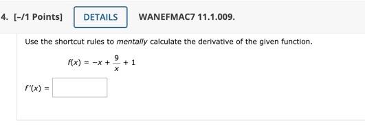 Solved Use the shortcut rules to mentally calculate the | Chegg.com
