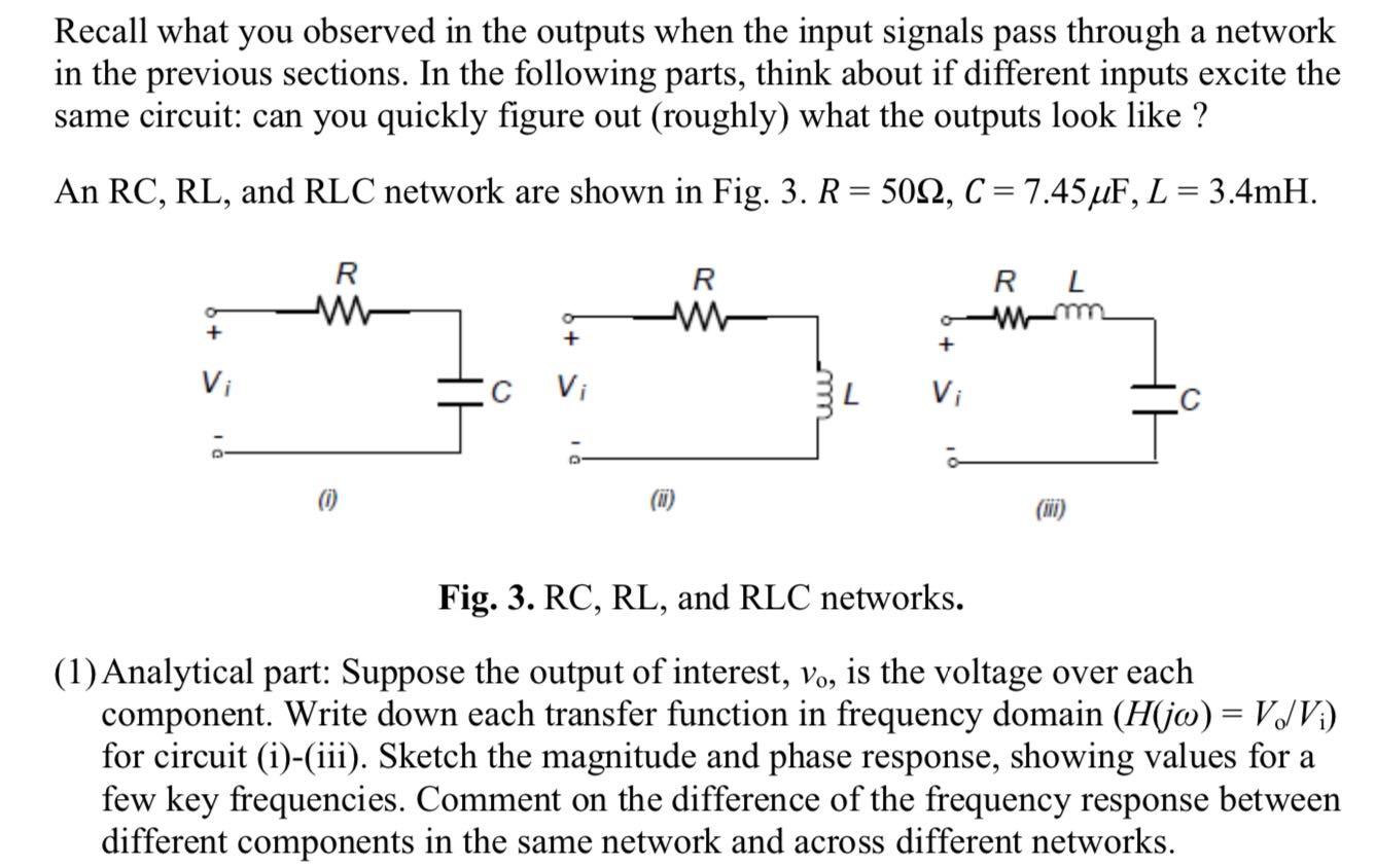 Solved Recall what you observed in the outputs when the | Chegg.com