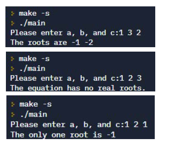 Solved . . Design a class named QuadraticEquation for a | Chegg.com