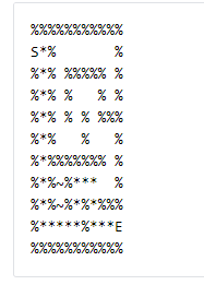 I need help with this C program for a maze | Chegg.com