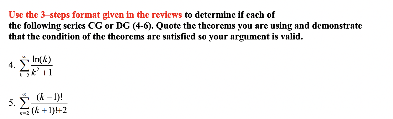 Solved Use the 3-steps format given in the reviews to | Chegg.com