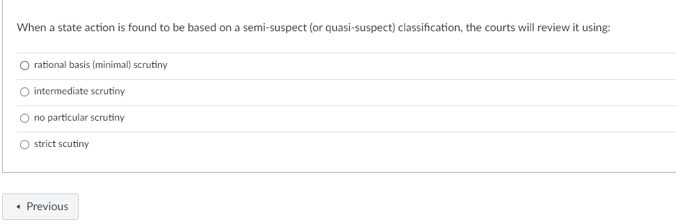Solved When a state action is found to be based on a | Chegg.com