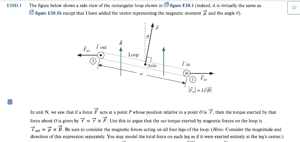 Solved 0D.1 The figure below shows a side view of the | Chegg.com